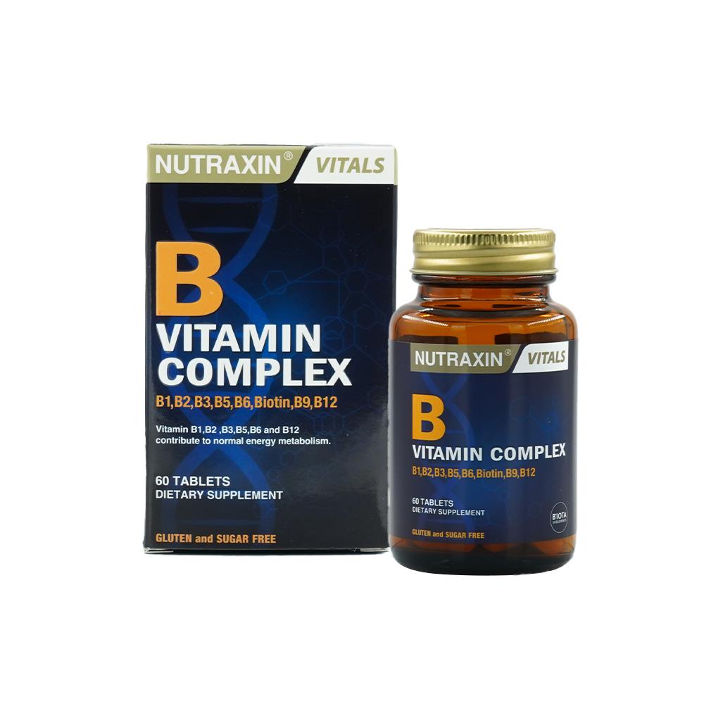 Nutraxin B Vitamin Complex 60 Tablet – Yeşil Pazar